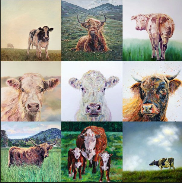 Carrie Goller Cow Prints – Carrie Goller Gallery